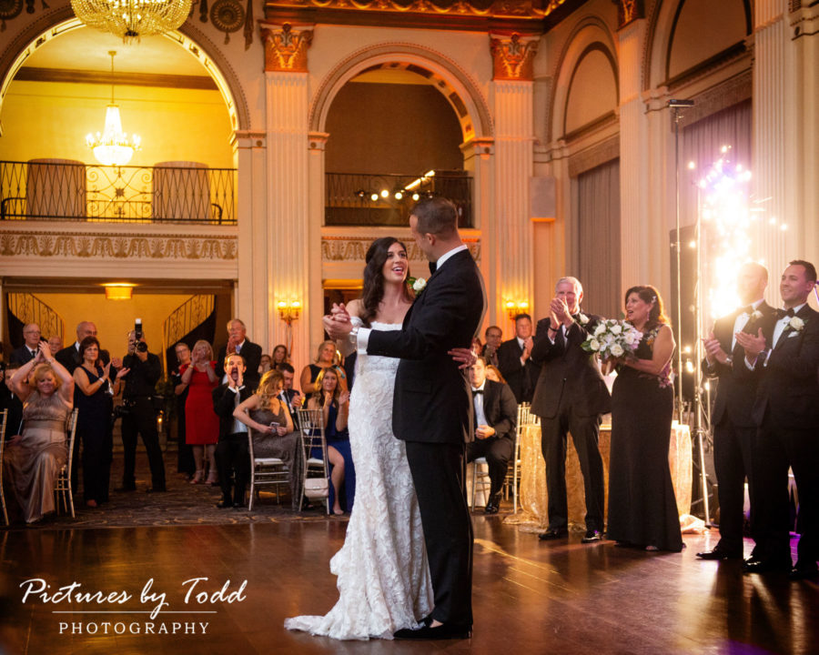Kate & Bradley's Ballroom at the Ben Wedding